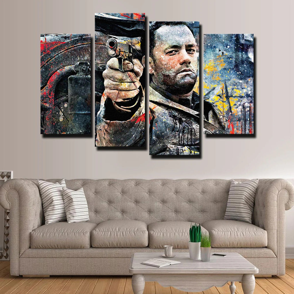 Saving Private Ryan Movie Tom Hanks Captain John Miller 4 Piece Canvas ...