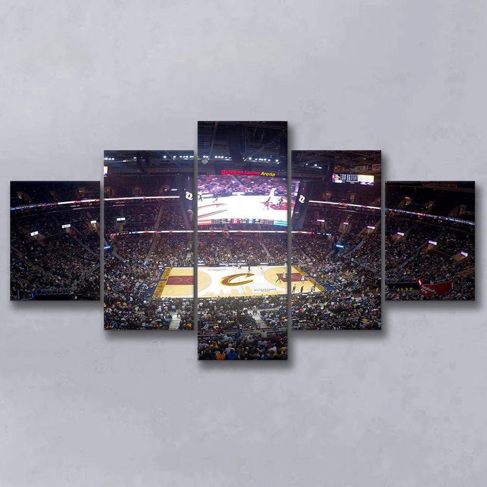 Cleveland Cavaliers Stadium Rocket Mortgage Field House NBA Basketball ...
