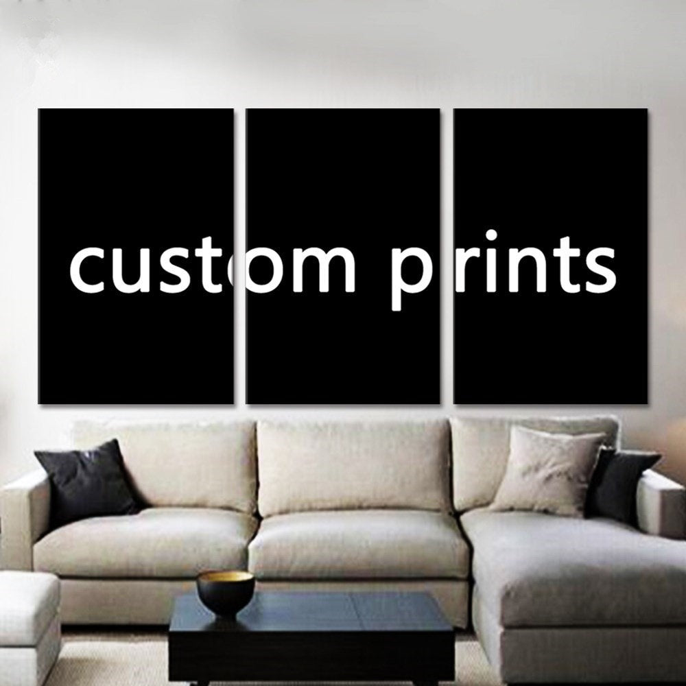 3 Piece Custom Canvas Print Wall Art | Personalized Canvas Gifts | Mul ...